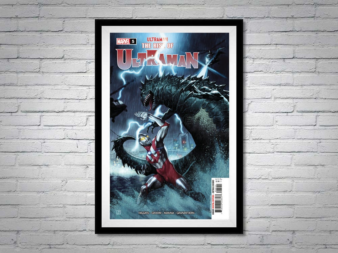 The Rise of Ultraman Issue 5 Comic Book Cover Poster - Etsy