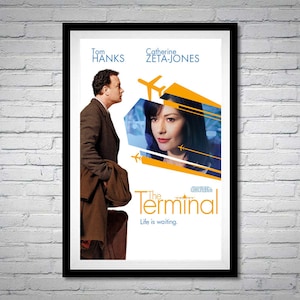 The Terminal Movie Poster Tom Hanks Catherine Zeta-jones - Etsy