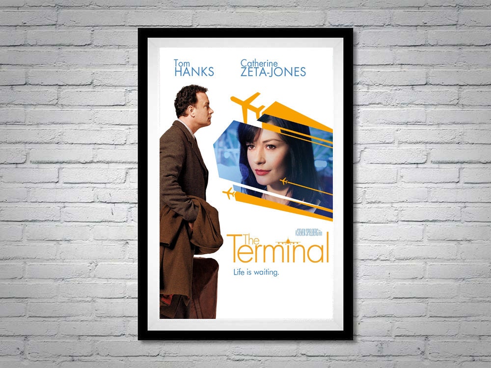 The Terminal Movie Poster Tom Hanks Catherine Zeta-jones - Etsy
