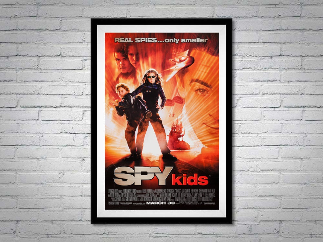 Spy Kids Movie Poster Alexa Pena Vega Antonio Banderas - Etsy