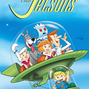 The Jetsons Poster George Jetson Jane Elroy Astro Judy Rosie - Etsy
