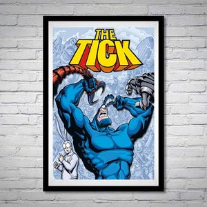 The Tick and Arthur Animated Cartoon Series Poster - Etsy