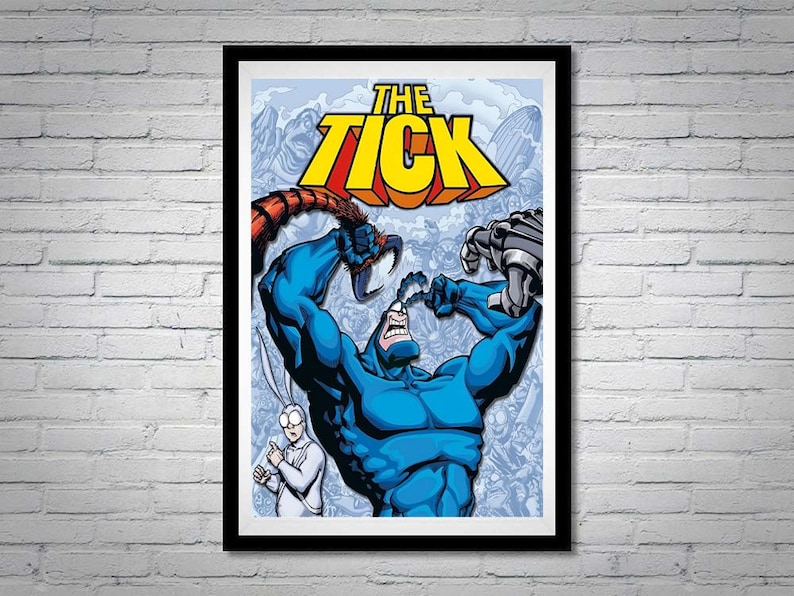 The Tick and Arthur Animated Cartoon Series Poster - Etsy
