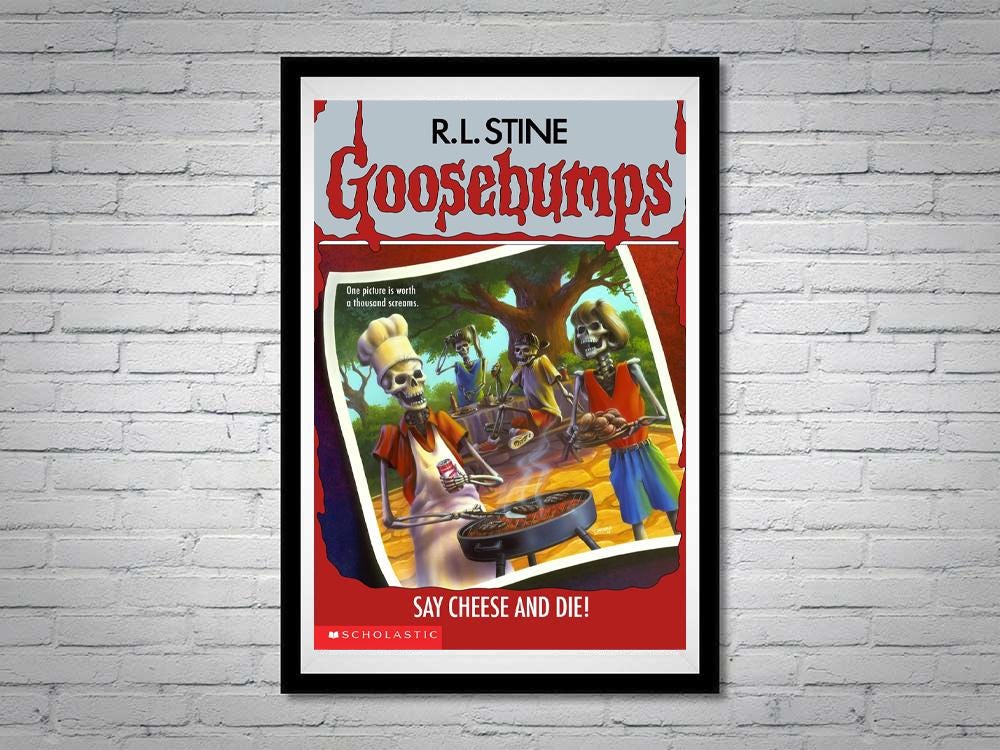 Goosebumps Say Cheese and Die Book Cover Poster Art - Etsy