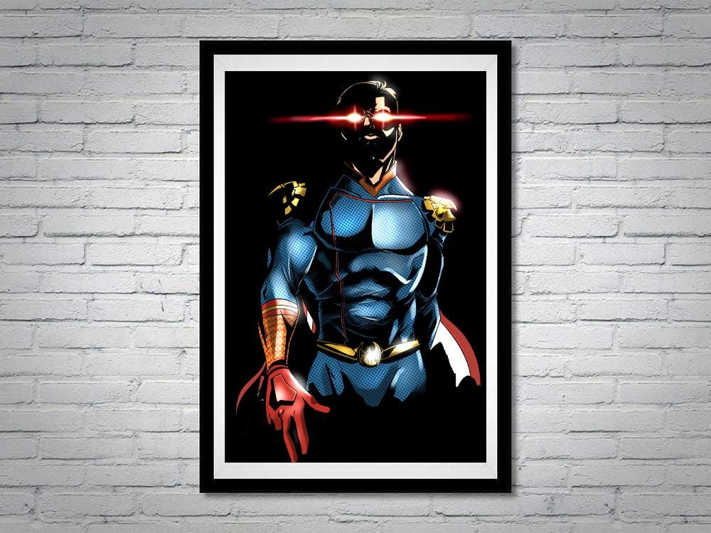 Homelander Red Eyes the Boys Poster - Etsy