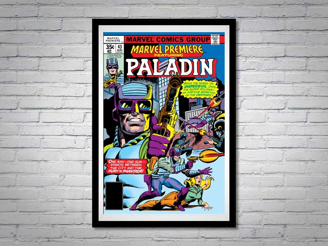 Paladin Premiere Comic Book Poster Issue 43 - Etsy