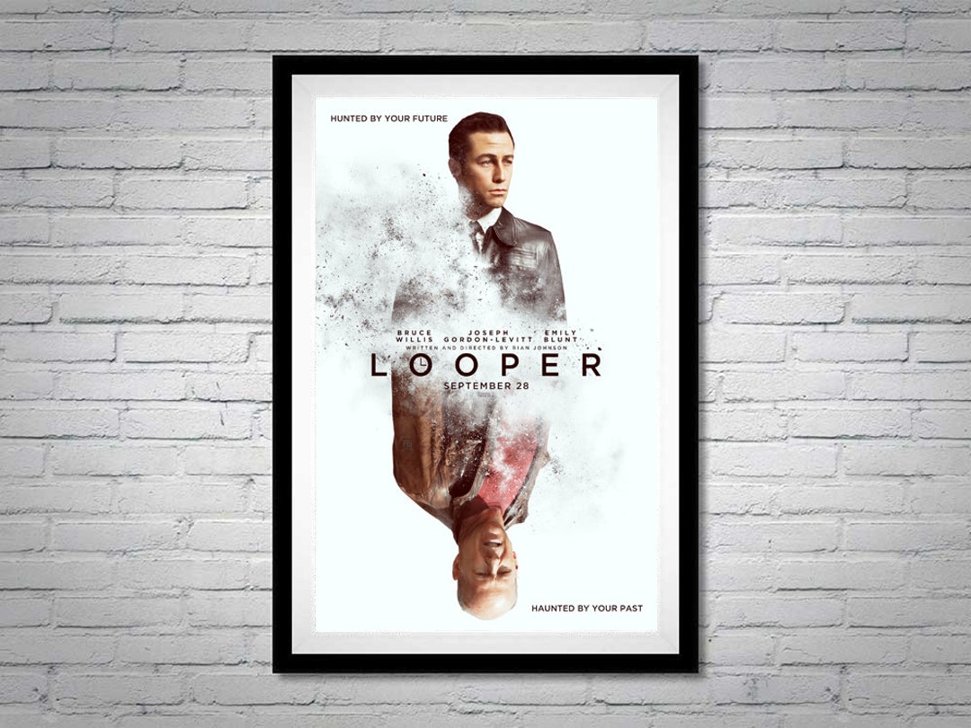 Looper Movie Poster Joseph Gordon-levitt Bruce Willis - Etsy
