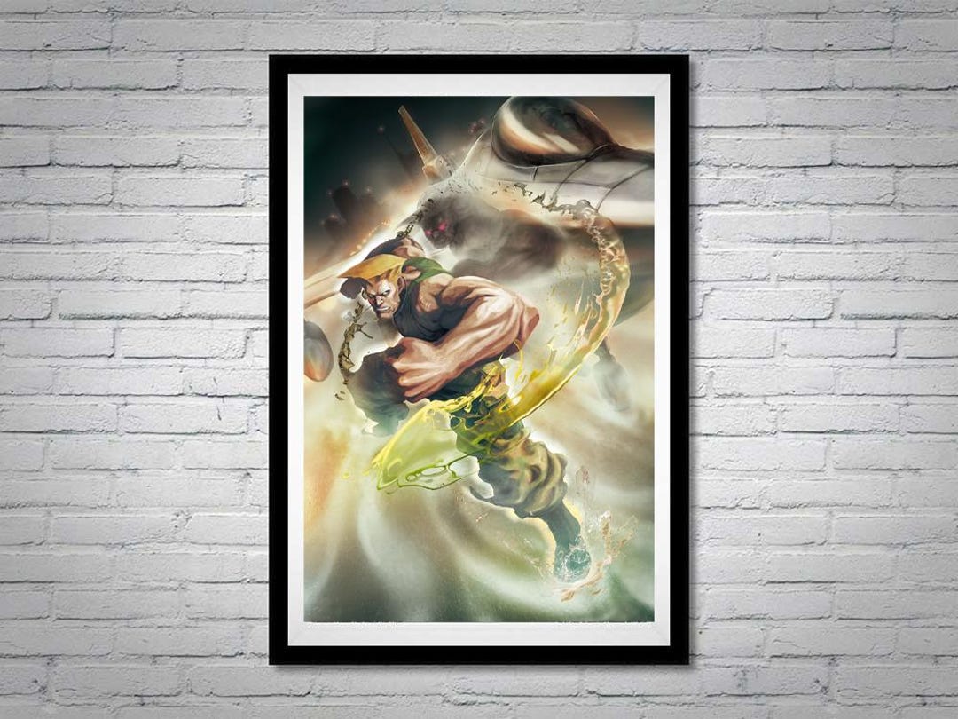 Guile Sonic Boom Street Fighter Poster - Etsy