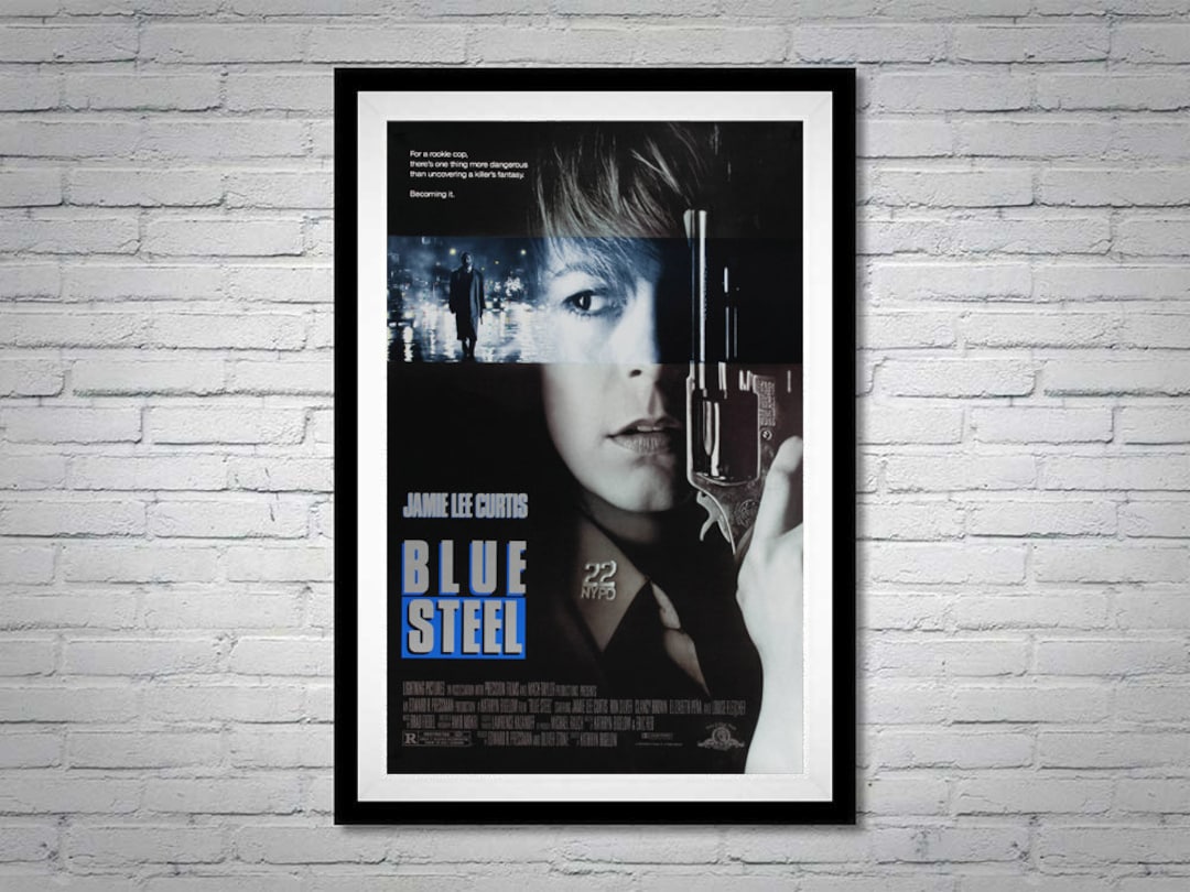 Blue Steel Movie Poster Jamie Lee Curtis - Etsy