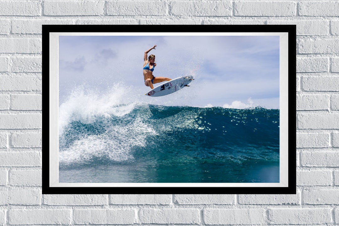 Bethany Hamilton Wave Ocean Surfing Poster - Etsy