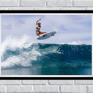 Bethany Hamilton Wave Ocean Surfing Poster - Etsy