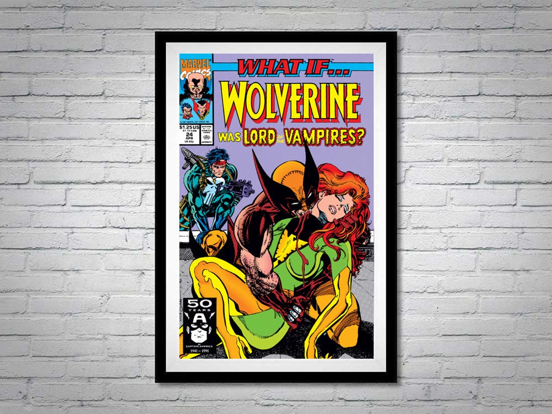 What If Wolverine Was Lord of the Vampires Issue 24 Comic Book Poster ...