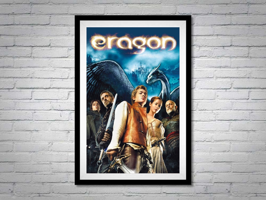 Eragon Movie Poster Ed Speleers, Sienna Guillory, Jeremy Irons - Etsy