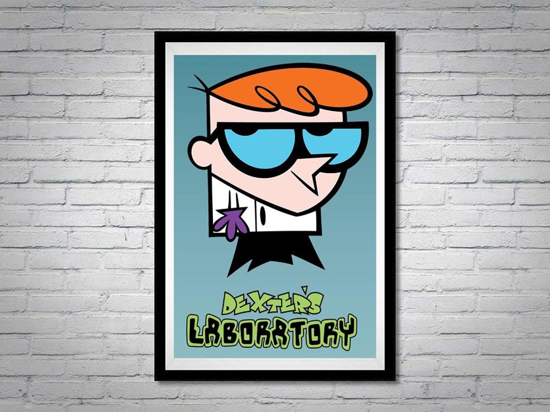 Dexter's Laboratory Cartoon Show Poster - Etsy