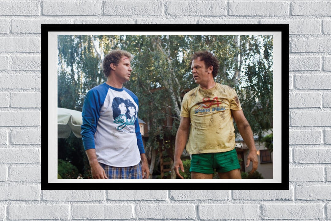 Step Brothers Poster Backyard Fight Dale Doback Brennan Huff - Etsy