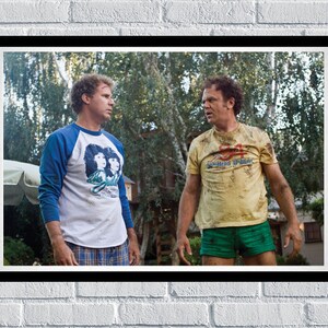 Step Brothers Poster Backyard Fight Dale Doback Brennan Huff - Etsy