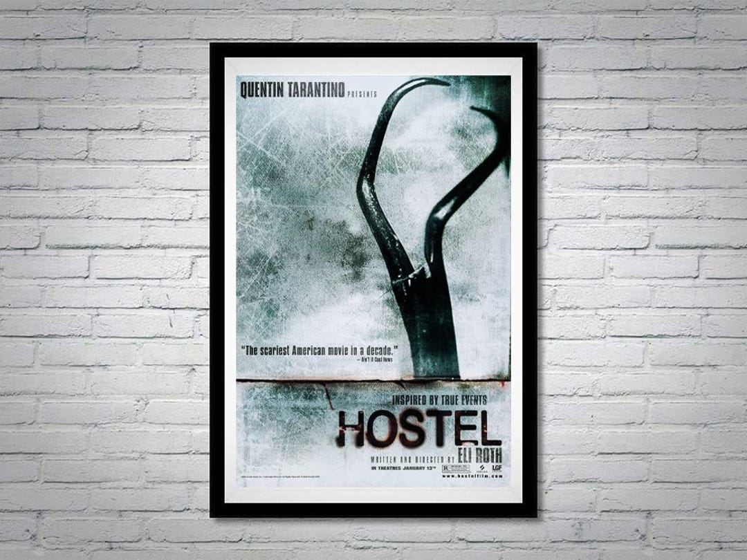Hostel Movie Poster Quentin Tarantino Eli Roth Jay Hernandez - Etsy