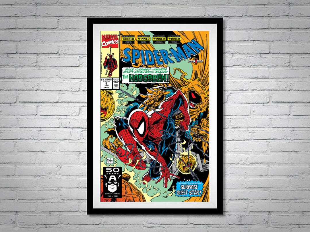 Spider-man Issue 6 Comic Book Poster the Hobgoblin - Etsy