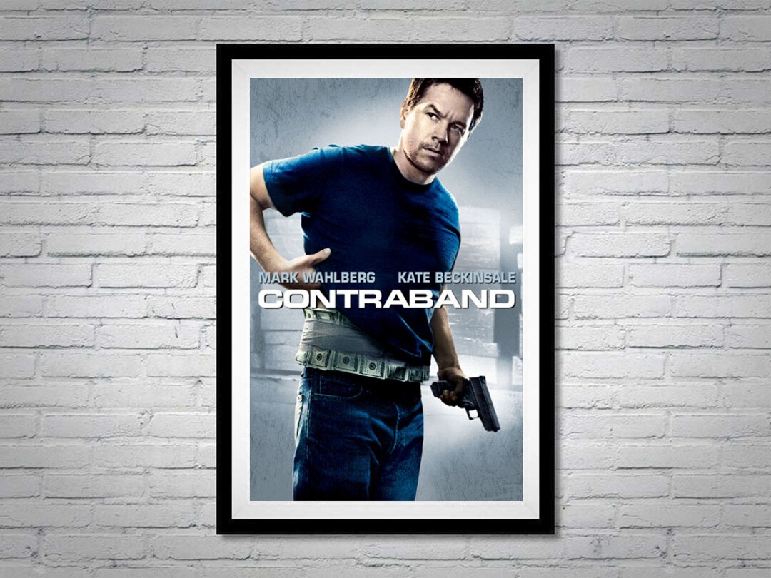 Contraband Movie Poster Mark Wahlberg Kate Beckinsale - Etsy