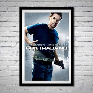 Contraband Movie Poster Mark Wahlberg Kate Beckinsale - Etsy