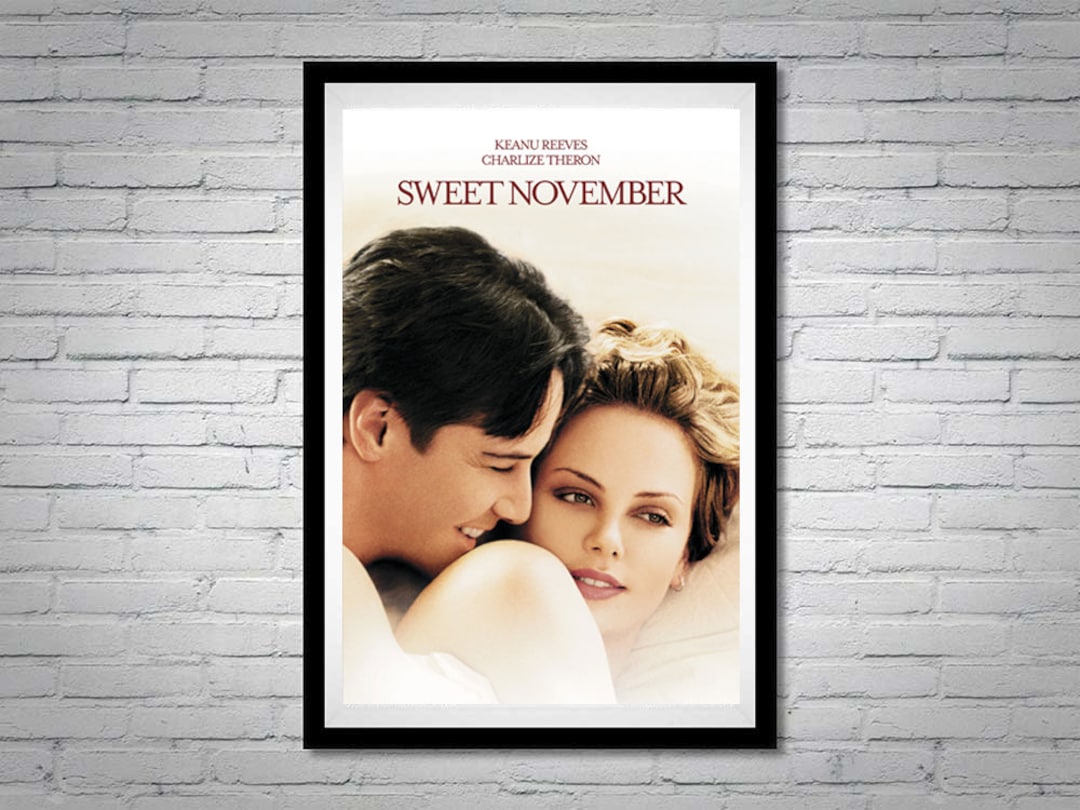 Sweet November Movie Poster Keanu Reeves Charlize Theron - Etsy