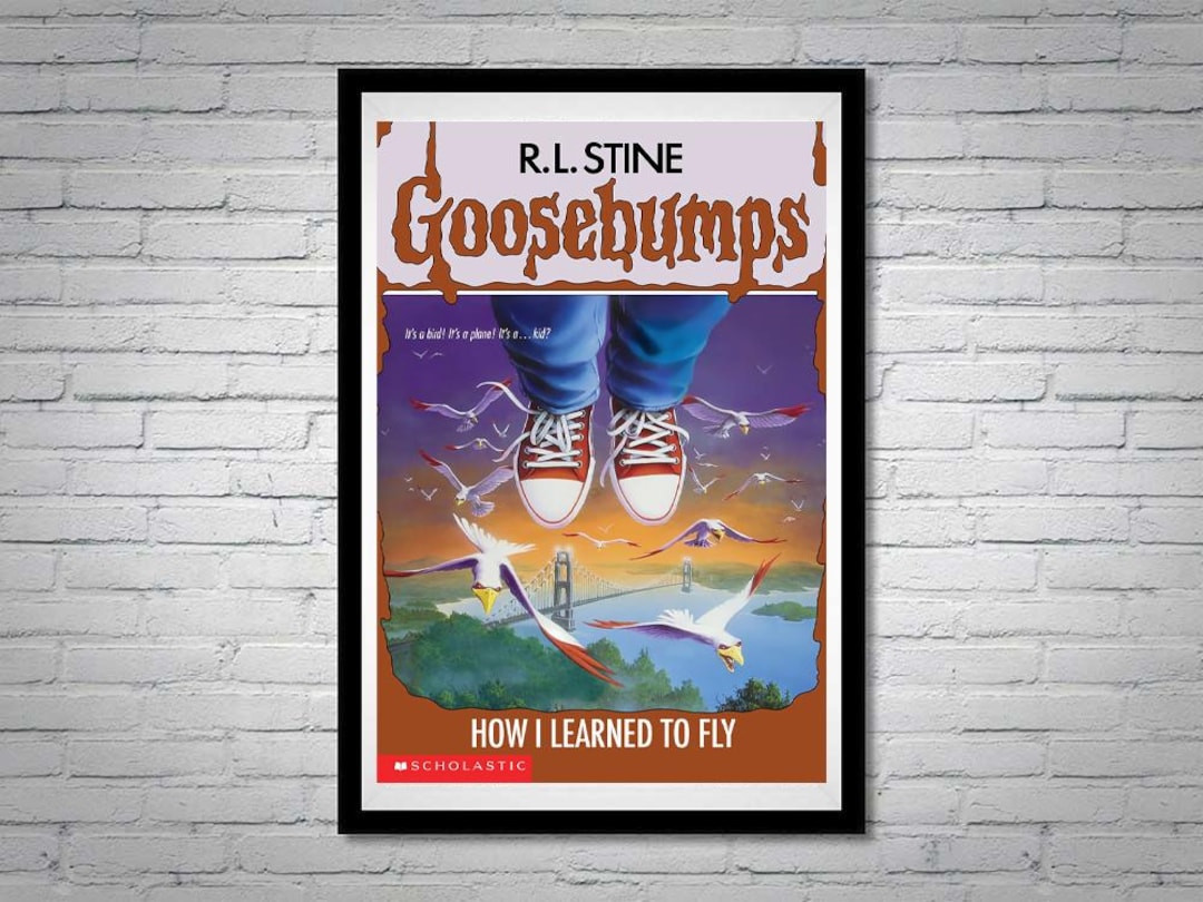 Goosebumps How I Learned to Fly Book Cover Poster Art - Etsy