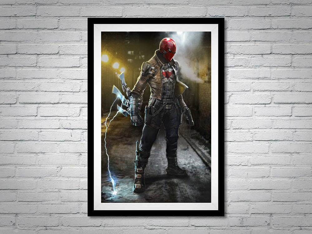 Red Hood Jason Todd DC Poster - Etsy