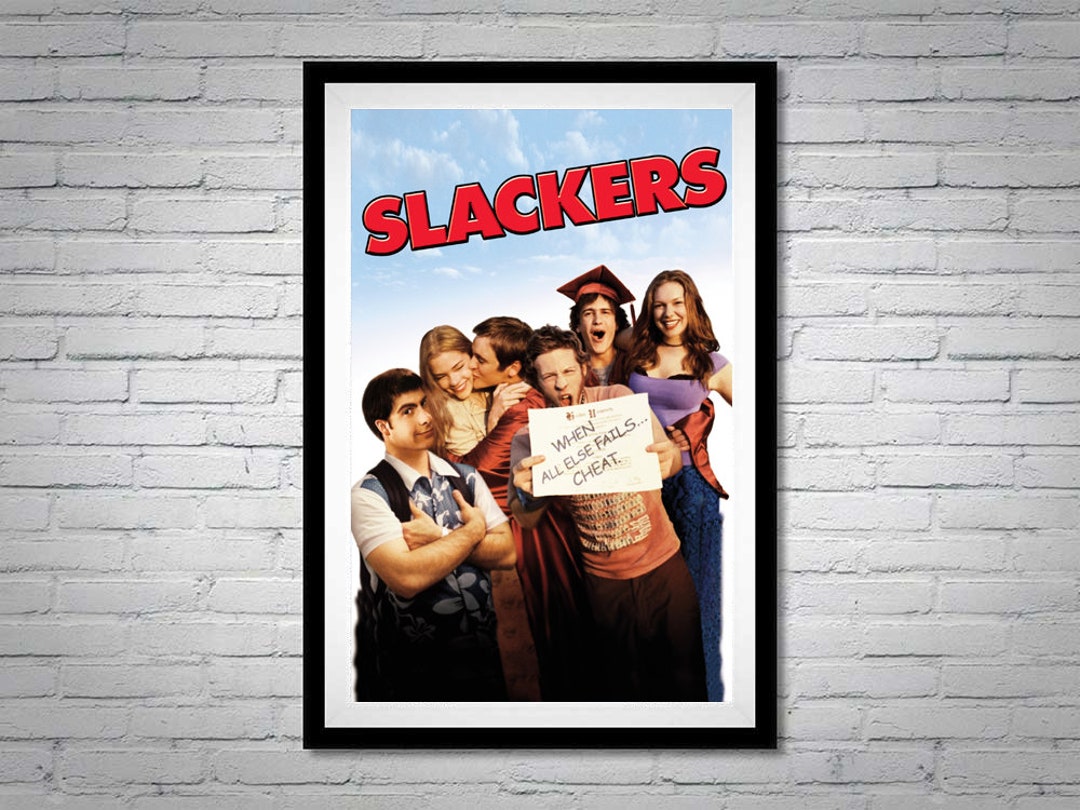 Slackers Movie Poster Jason Segel Jason Schwartzman - Etsy