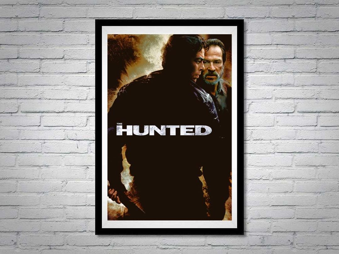 The Hunted Movie Poster Tommy Lee Jones Benicio Del Toro - Etsy