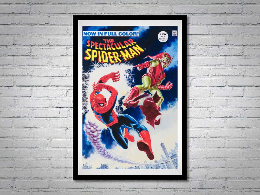 The Spectacular Spider-man Issue 2 Magazine Cover Poster Green Goblin ...