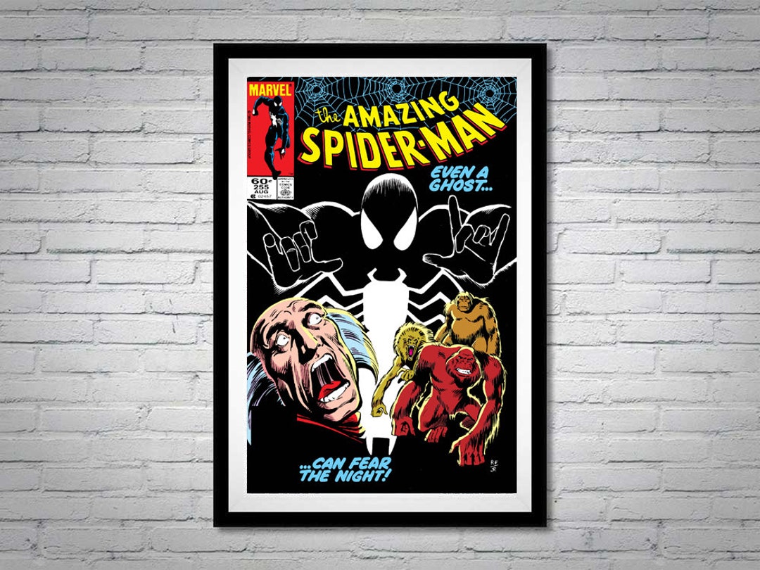 The Amazing Spider-man Issue 255 Comic Book Poster Ghost Fear - Etsy