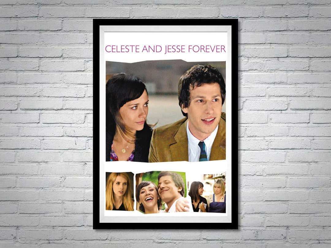 Celeste and Jesse Forever Movie Poster Rashida Jones Andy Samberg - Etsy