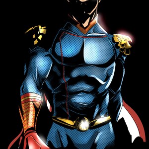 Homelander Red Eyes the Boys Poster - Etsy