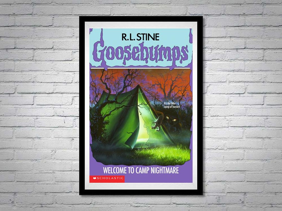 Goosebumps Welcome to Camp Nightmare Book Cover Poster - Etsy
