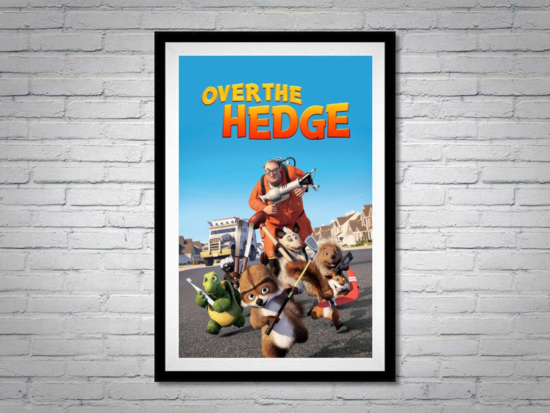 Over The Hedge Poster Over The Hedge The Cookie Heist (8X8) By