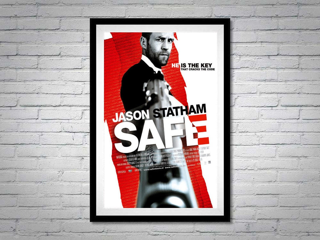 Safe Movie Poster Jason Statham - Etsy