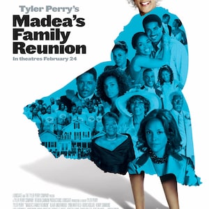 Madea's Family Reunion Movie Poster Tyler Perry - Etsy