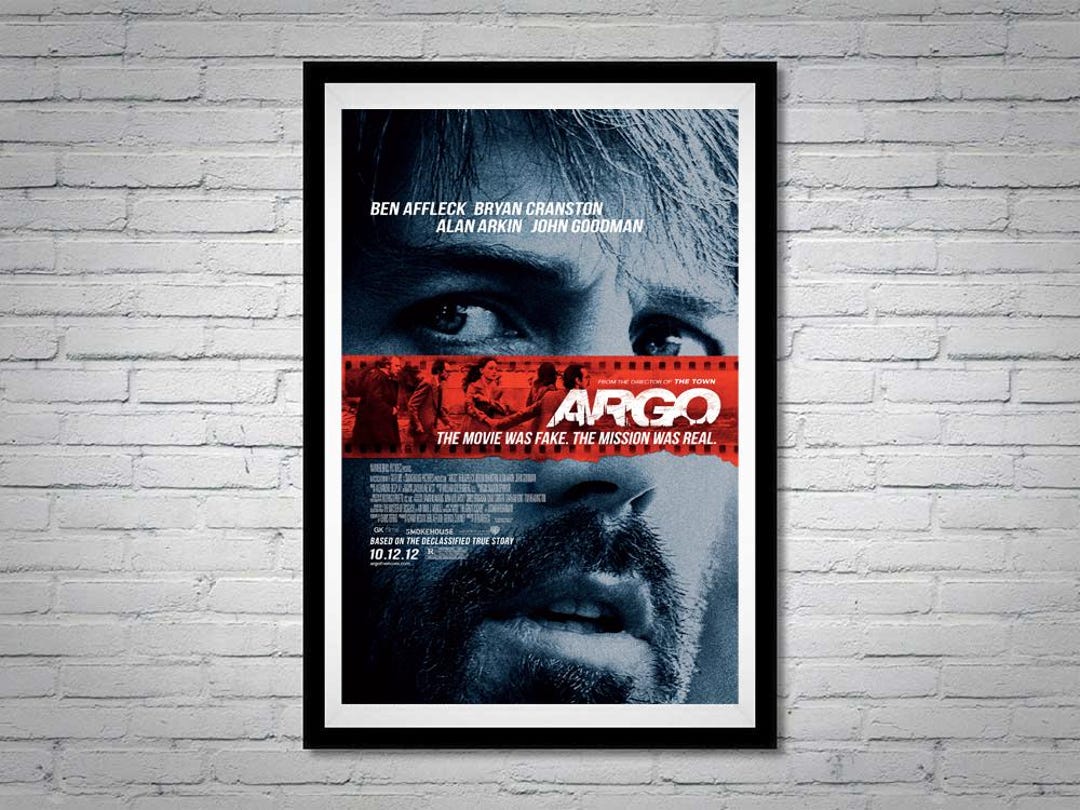Argo Movie Poster Ben Affleck Bryan Cranston Alan Arkin John Goodman - Etsy