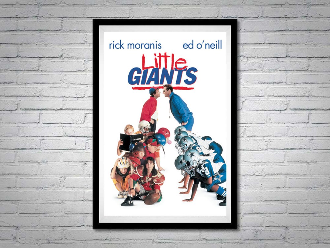 Little Giants Movie Poster Rick Moranis Ed O'neil Football - Etsy