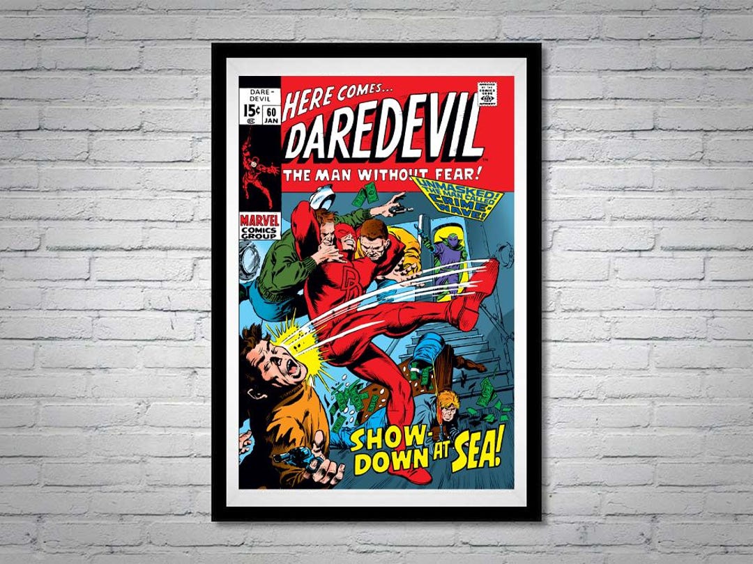 Daredevil Issue 60 Crime-wave Comic Book Poster - Etsy