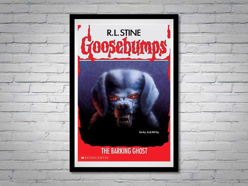 Goosebumps the Barking Ghost Book Cover Poster Art - Etsy