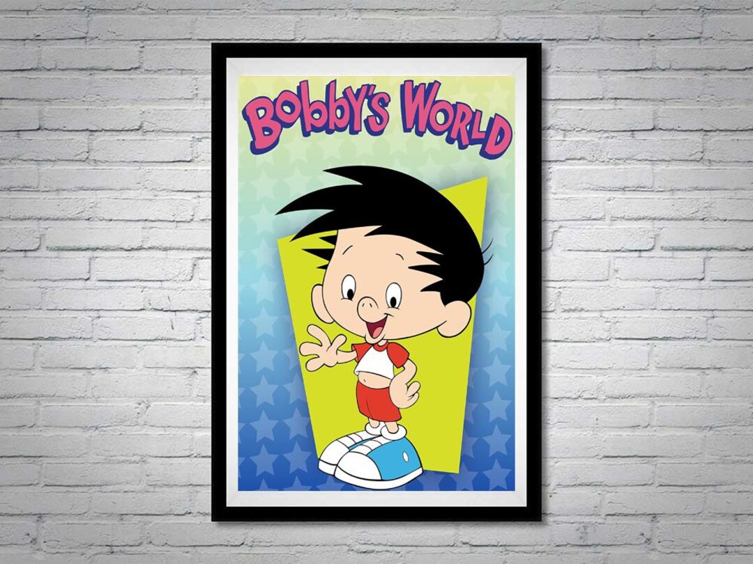 Bobby's World Cartoon Series Poster - Etsy