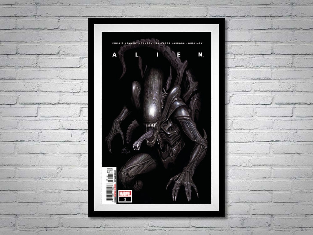Alien Issue No 1 Comic Book Poster Xenomorph - Etsy