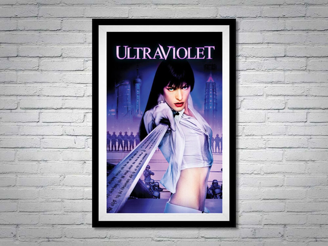 Ultra Violet Movie Poster Milla Jovovich - Etsy
