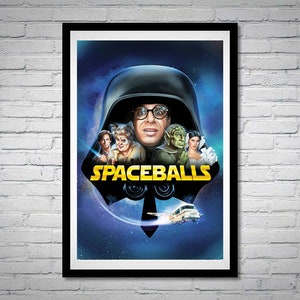 Spaceballs Movie Poster Daphne Zuniga Rick Moranis Mel Brooks - Etsy