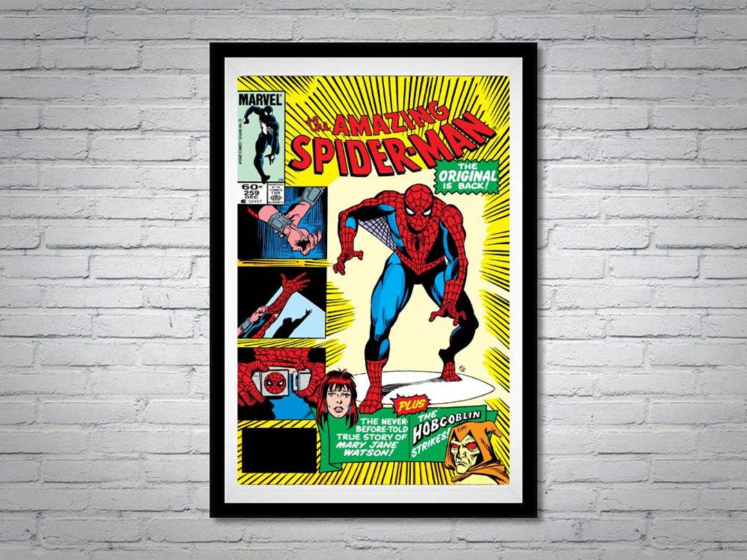 The Amazing Spider-man Issue 259 Comic Book Poster the Original Back - Etsy