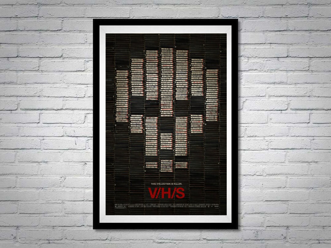 VHS Horror Scary Movie Poster - Etsy