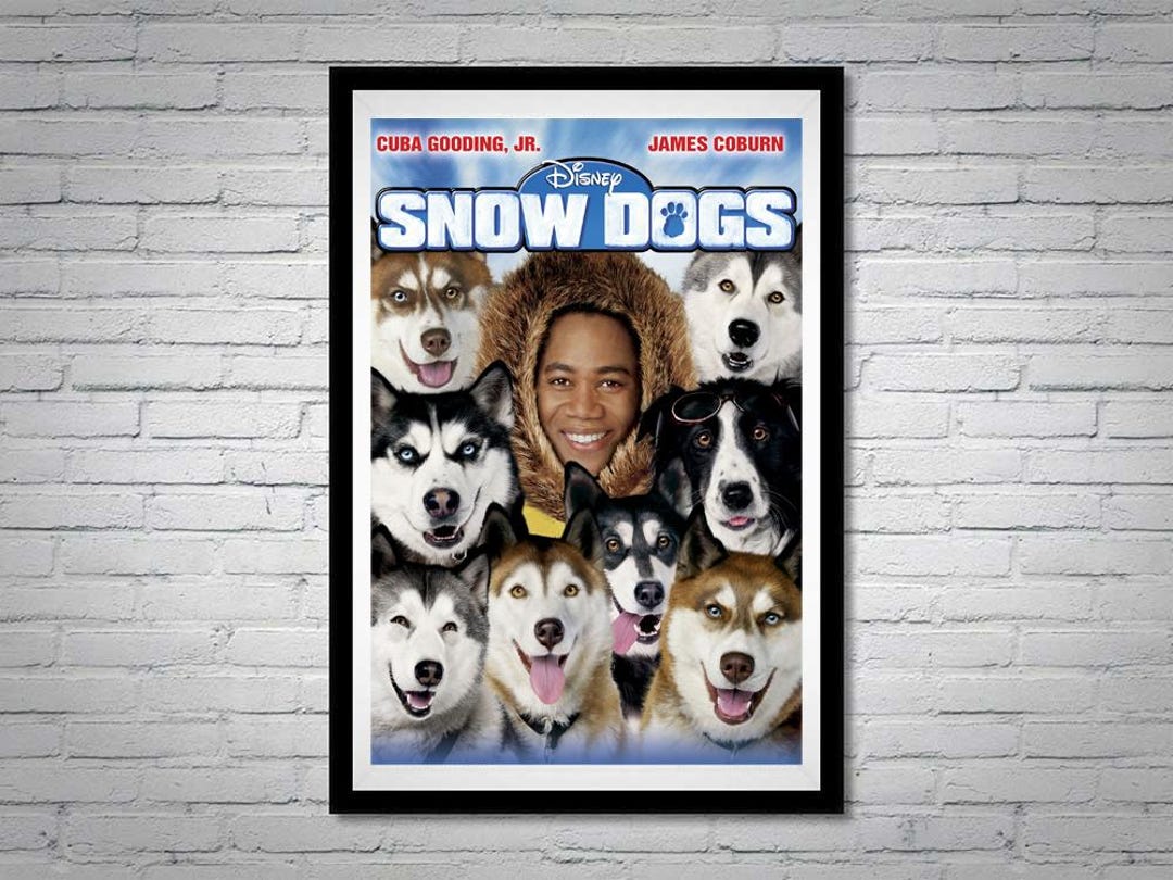 Snow Dogs Movie Poster Cuba Gooding Jr James Coburn - Etsy
