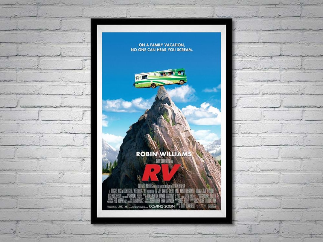 RV Movie Poster Robin Williams, Cheryl Hines, Kristin Chenoweth, Jojo ...