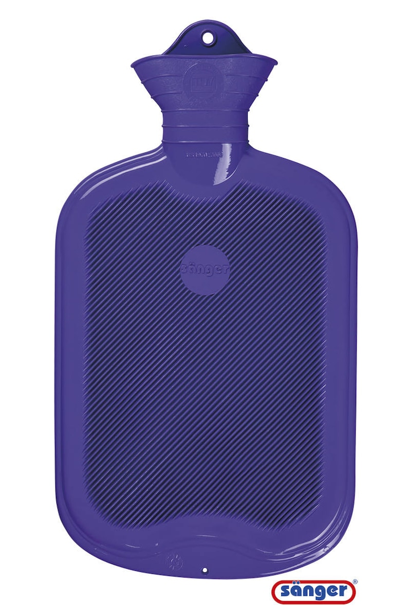 Sänger Rubber Hot Water Bottle - Made in Germany - 2 Litres (purple) - Etsy